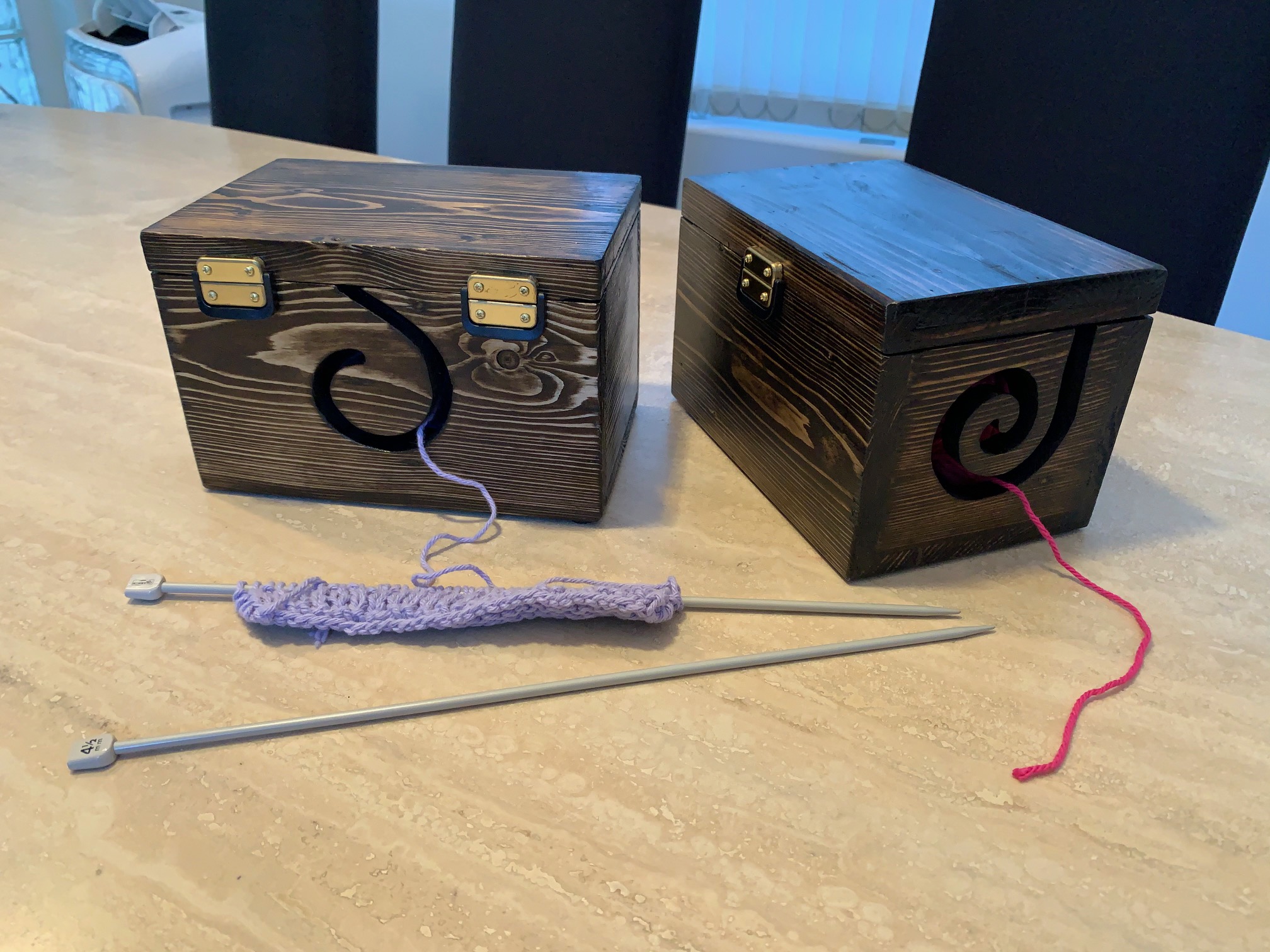 P405 and P406 Knitting Yarn Boxes – I Used to be a Pallet